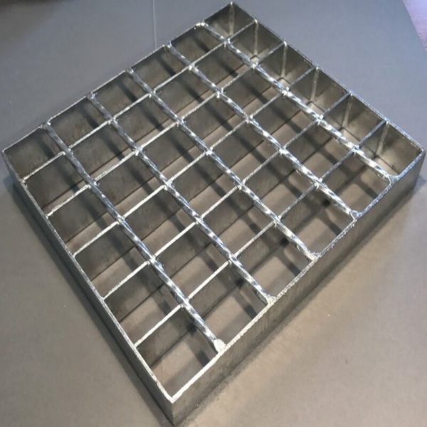 Electroforged or Pressed Galvanized Steel Grating - Rejilla metalica